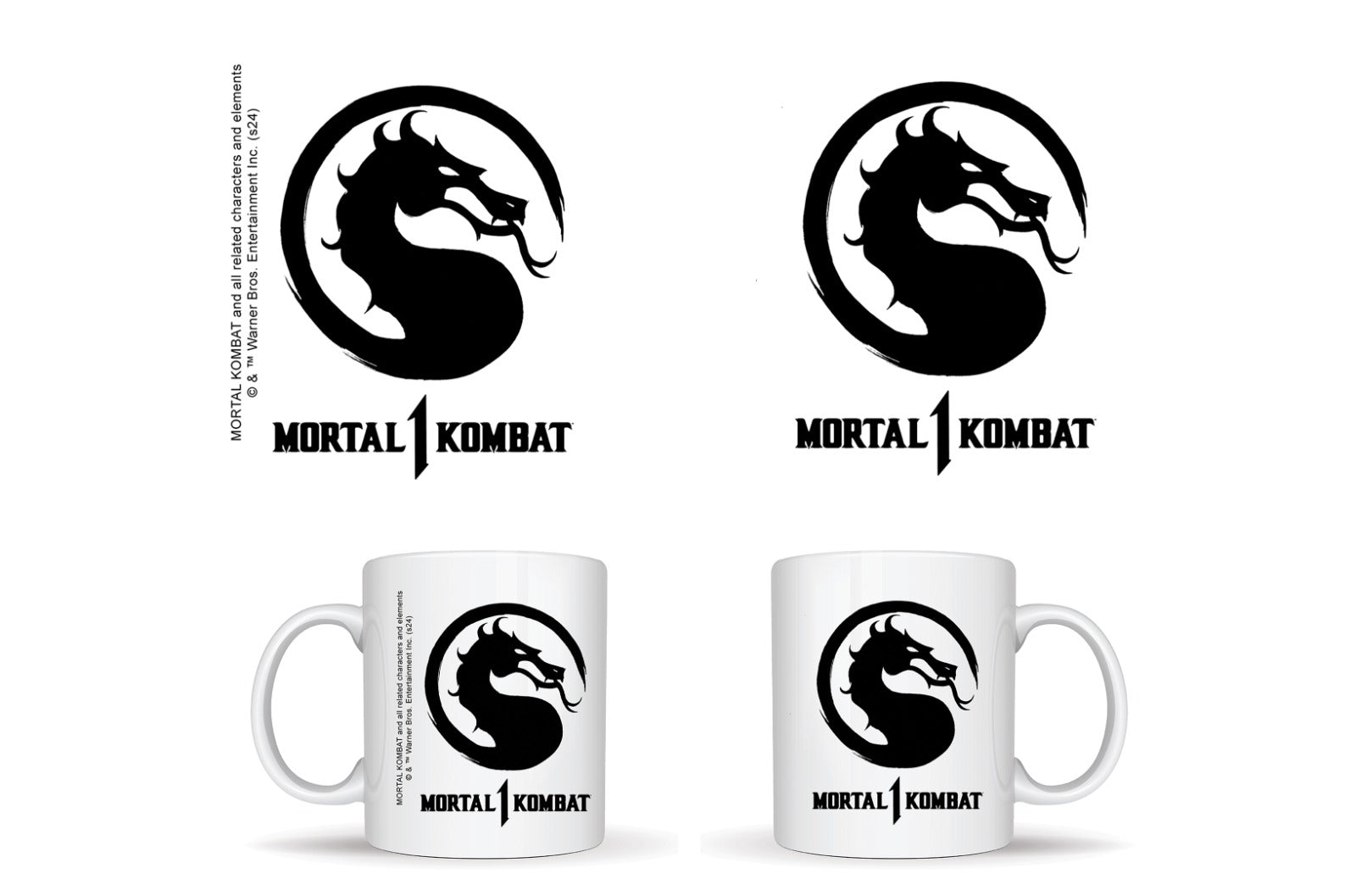 Mortal Kombat Logo Mug – Cosmic Comics