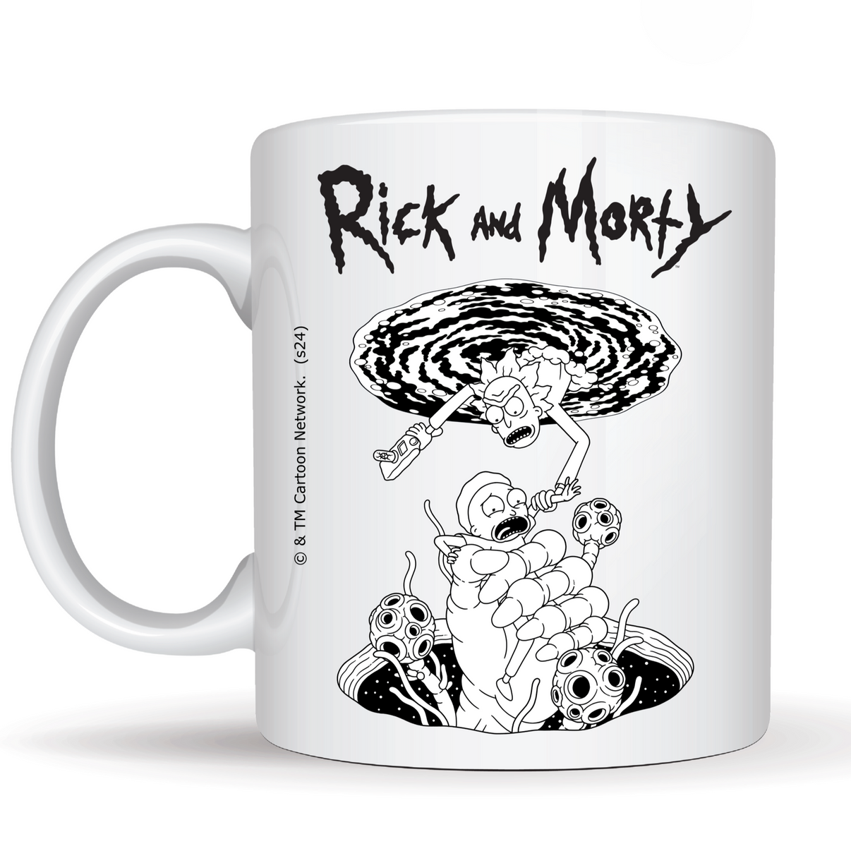 Rick & Morty Falling Through Portal Mug – Cosmic Comics