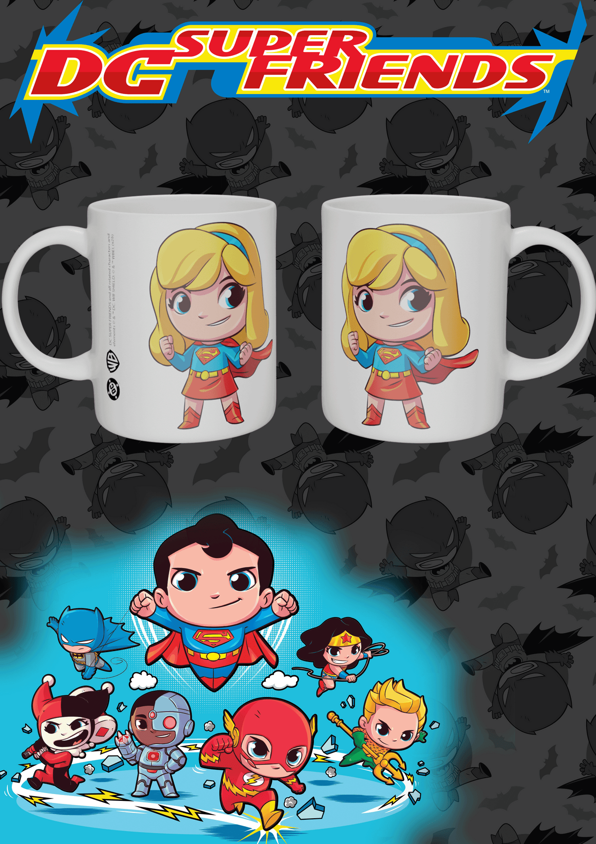 DC Super Friends Supergirl Mug – Cosmic Comics